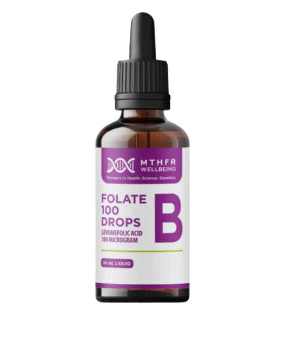 Folate 100 Drops - 30ml – The Wellness Recovery Lab